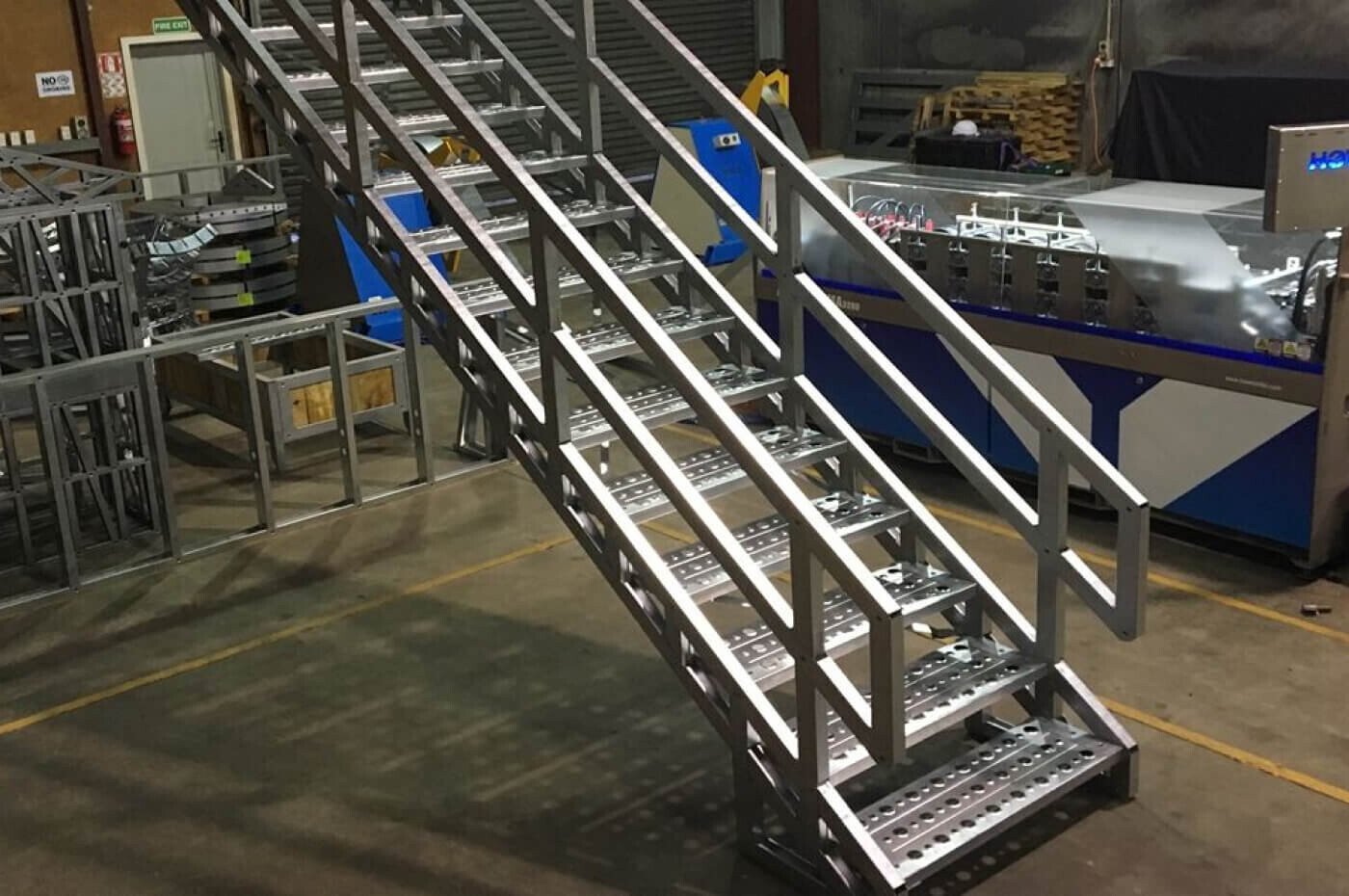 Platforms and Staircases - Central Steel Framing