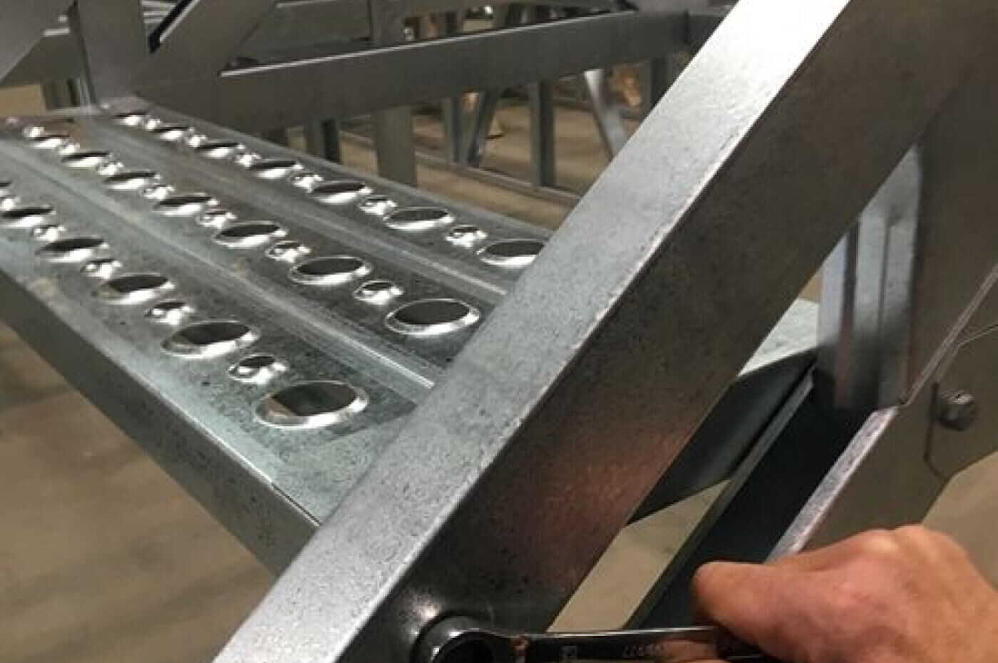 Platforms and Staircases - Central Steel Framing