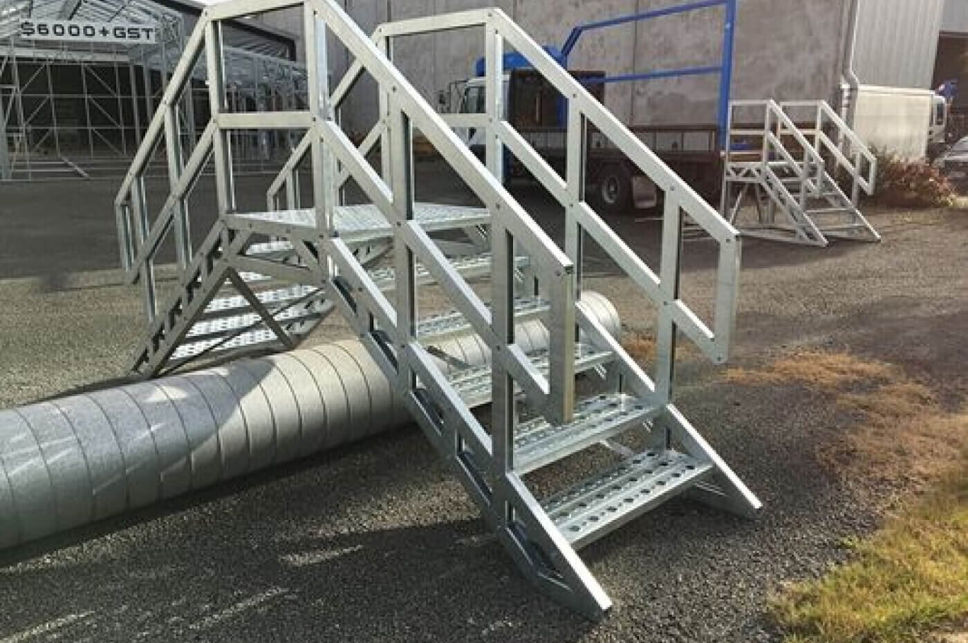 Platforms and Staircases - Central Steel Framing