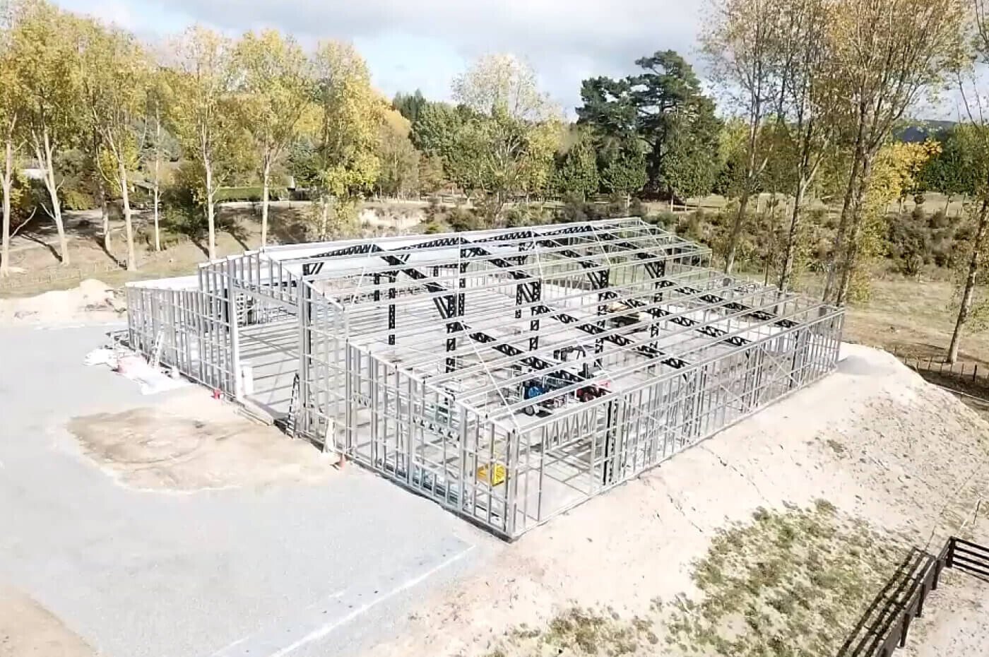 Heritage Barn – 625 sqm - Central Steel Framing