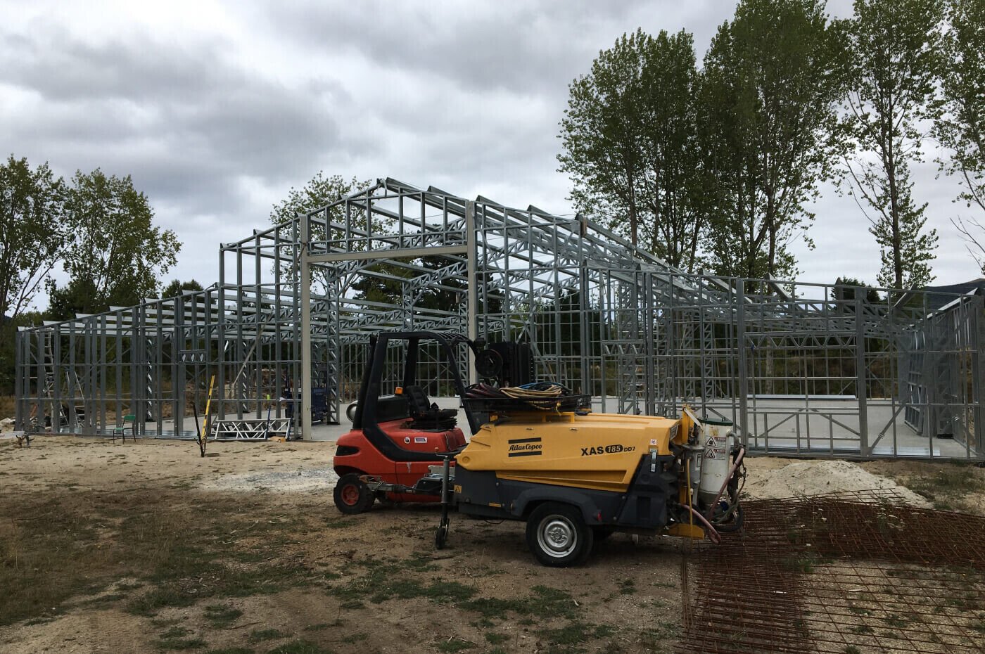 Heritage Barn – 625 sqm - Central Steel Framing